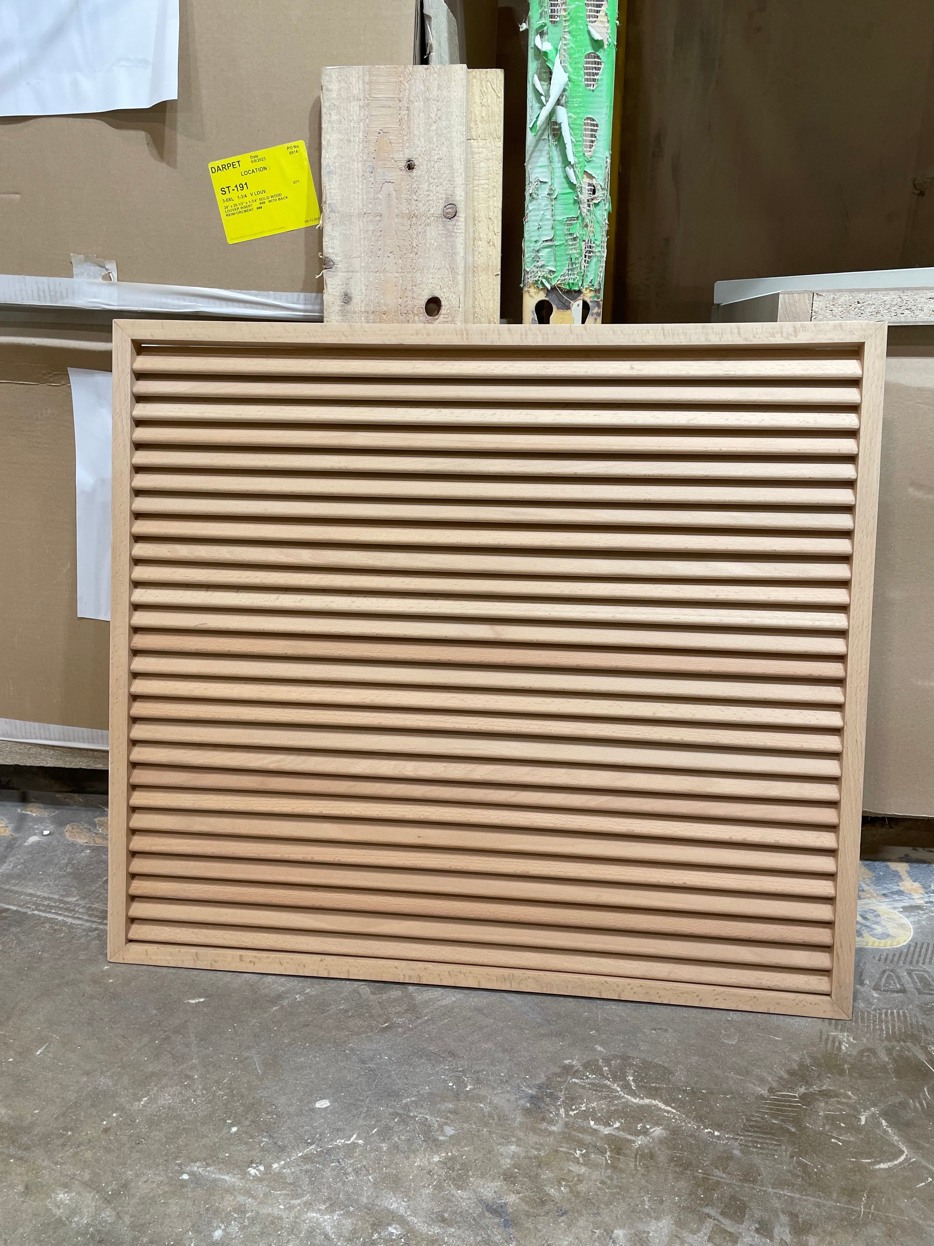 Louver Insert 1-3/8 – IMPRESSA DOORS